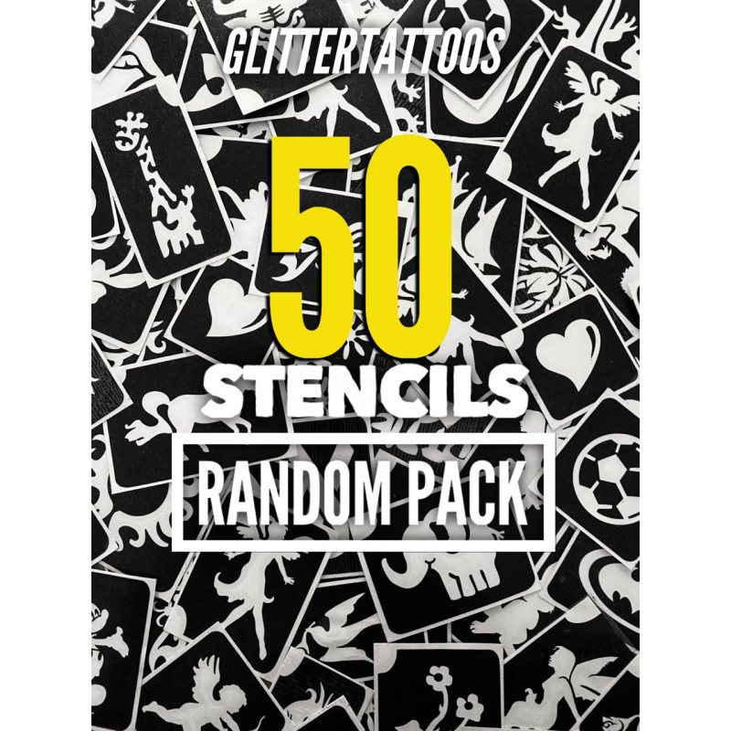 Schöne Schablonen für Glitter-Tattoos bei Noddies!